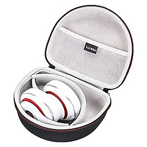 LTGEM Headphone Case for Beats Studio3/Solo3/Solo2/Solo Pro Wireless On-Ear Headphones - Travel Carrying Storage Bag(Case Only)