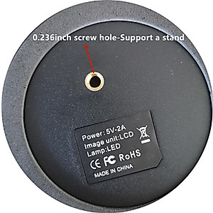 Portable Home Mini USB Projector for Phone with Remote Controller Built-in Speaker,Audio Port,Android iOS Phone Tablet USB Flash Driver Compatible