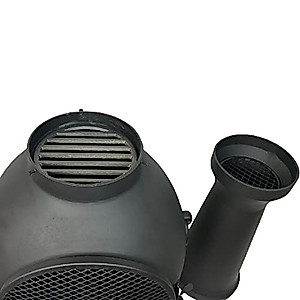 The Blue Rooster Chiminea and Fire Pit Grate - 1 Piece - 9"