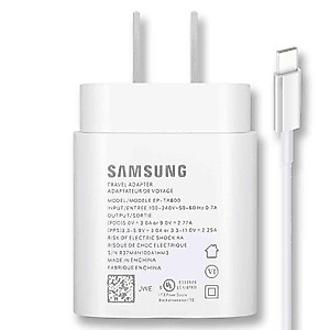 Fast Adaptive Wall Adapter Charger for LG V60 ThinQ 5G UW/Velvet 5G/Velvet 5G UW/V50 ThinQ 5G/V50S ThinQ 5G/V40 ThinQ - Charging Adapter - with 4FT (1M) UrbanX USB Charging and Data Transfer Cable