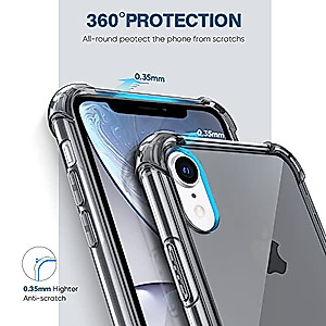 ORIbox iPhone XR Matte Case - Translucent Black, Shock-Absorbent, TPU & Polycarbonate
