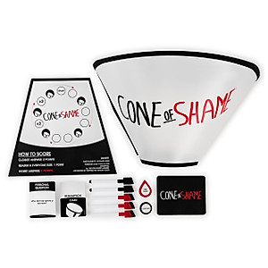 Spin Master Cone of Shame, Guessing Party Game, for Adults and Teens Ages 16 and up