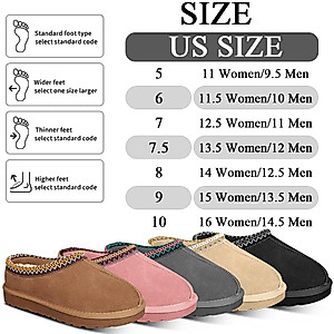 Women's Slippers Platform Mini Boots Short Ankle Anti-Slip Boot Fur Fleece Lined Sneakers House slippers Boot For Outdoor