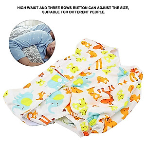 Washable Diapers,Reusable Adult Diaper Leak Proof Protection, Washable and Reusable Adjustable Breathable Adult Diaper for The Elderly, One Size Fits All(2)