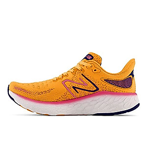 New Balance Women's Fresh Foam X 1080 V12 Running Shoe, Vibrant Apricot/Vibrant Pink/Night Sky, 8