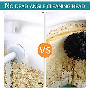 50PCS Wand Head Brush for Upgraded Wand Refill Compatible with Clorox Toilet Wand Refills