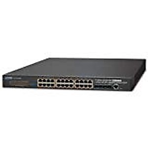 Planet SGS-6341-24P4X Layer 3 24-Port Stackable Managed Switch
