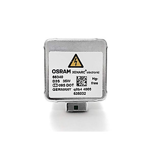 OSRAM XENARC OEM 4300K D3S HID XENON Headlight bulb 35W 66340 by ALI w/11 digit Security Label - Made in Germany (Pack of 1)