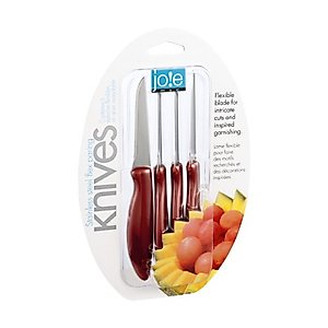 Jo!e MSC Stainless Steel Flex Paring Knives