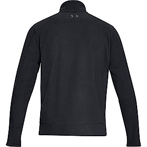 Under Armour Men's Zephyr Fleece Solid Long-Sleeve ¼ Zip T-Shirt , Black (001)/Graphite , X-Small