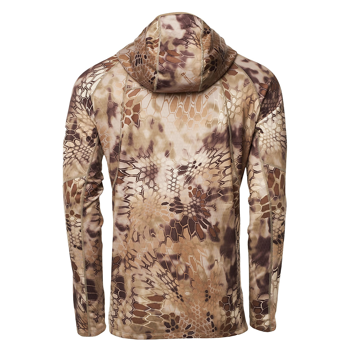 Kryptek Men's Standard Cronos Technical Camo Hunting Hoodie, Highlander, XL
