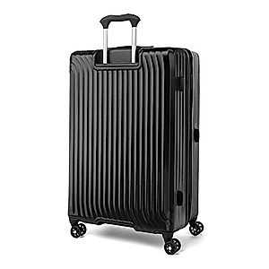 Travelpro Maxlite Air Hardside Expandable Luggage, 8 Spinner Wheels, Lightweight Hard Shell Polycarbonate, Black, Checked-Large 28-Inch