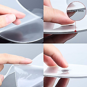 SATINIOR 11 Pieces Reusable Silicone Chest Wrinkle Pads Patches, Silicone Neck Decollete Anti Wrinkle Patches Pad Forehead Face Cleavage Eye Cheek Stick Valentine's Day Gift