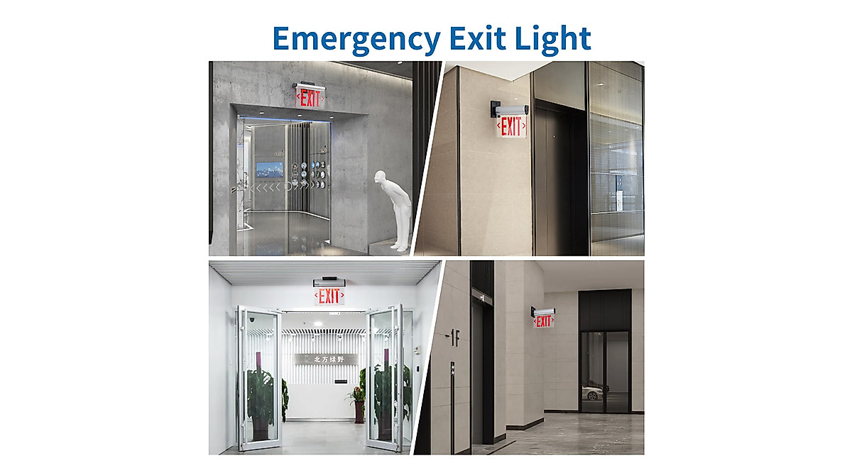 TANLUX LED Exit Signs for Safe Emergency Exits