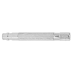 Shaver Replacement Handle, Safety Razors Handle Easy To Grasp Easy To Replace Reusable Durable for Travelling for Home(Silver)