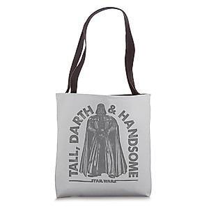 Star Wars Darth Vader Tall Darth & Handsome Tote Bag