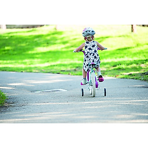 BELL Spotter 500 Flip Up Training Wheels, One Size, Silver, Black