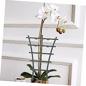 FUNOMOCYA 12pcs Garden Climbing Frame Plant Pots Outdoor Plastic Display Stands Plastic Flower Pots Green Plants Greenery Stems Rose Trellis Plant Climbing Rack Plant Stake Support Indoor