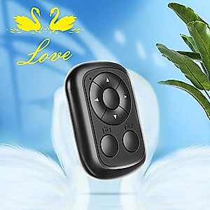 TIK TOK Bluetooth Remote Control,Kindle App Bluetooth Scrolling Page Turner for iPhone iPad Android, Camera Shutter Remote Control, 7 Buttons Support Tiktok Video Recording/Play/Pause/Give a Like