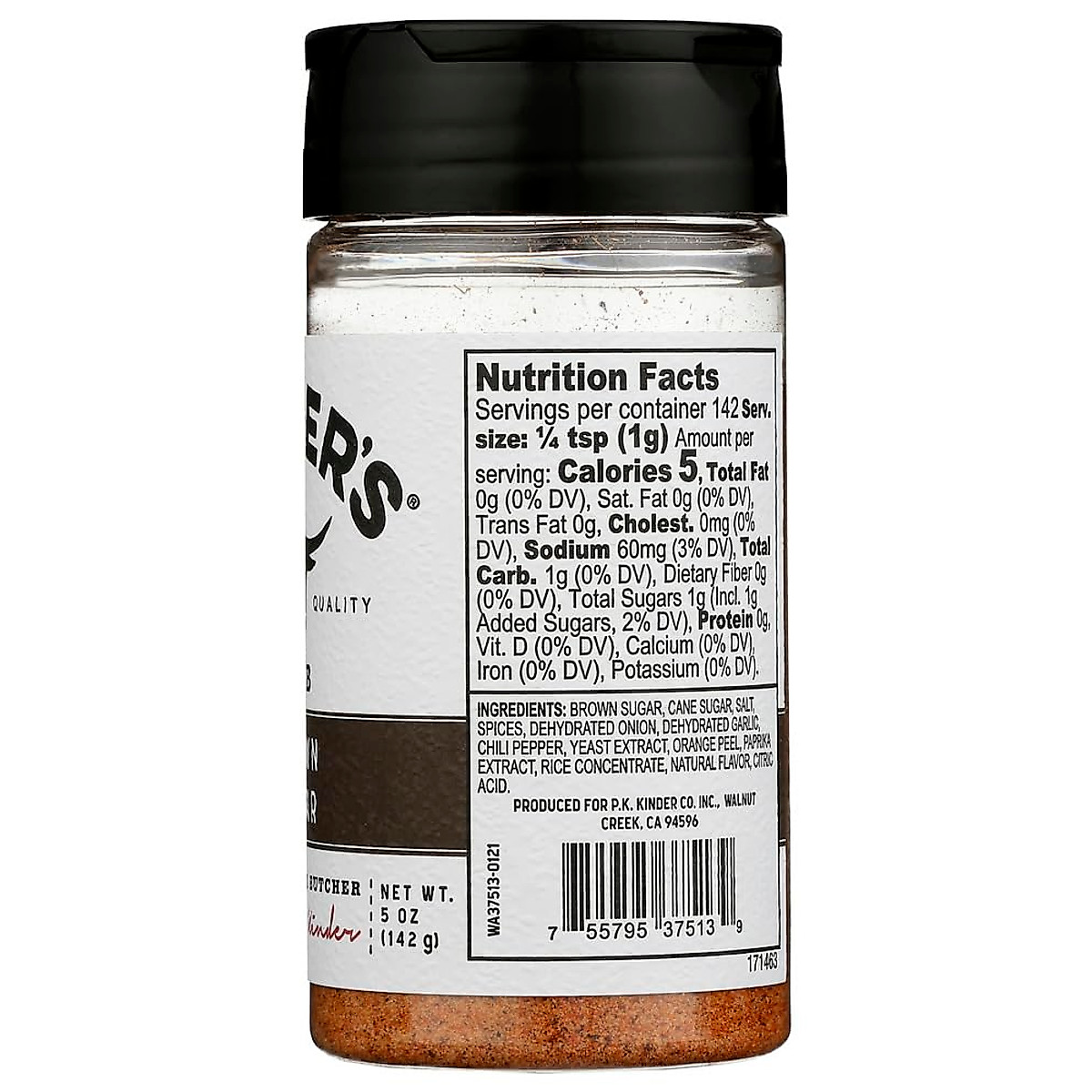 Kinders Brown Sugar BBQ Rub, 5oz