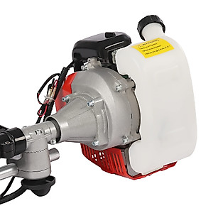 Outboard Motor Boat Engine 2 Stroke 2.3 HP, 52CC 1.7KW Marine Boat Motor w/Air Cooling System and Manual Pull Start for Inflatable Fishing Boats Yachts Water Sport Tools