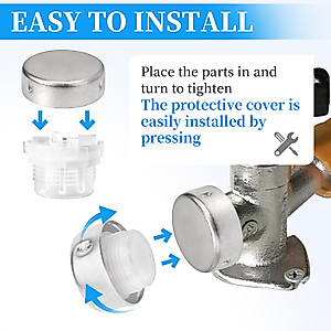 630-7500 Vacuum Breaker Repair Kit Compatible with Prier 400 500 Series, Outdoor Faucet Wall Hydrant Repair Accessories, Pressure Vacuum Breaker Replacement Plunger Assembly