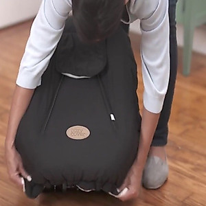 Cozy Cover Premium Infant Car Seat Cover (Charcoal) with Polar Fleece - The Industry Leading Infant Carrier Cover Trusted by Over 6 Million Moms for Keeping Your Baby Warm