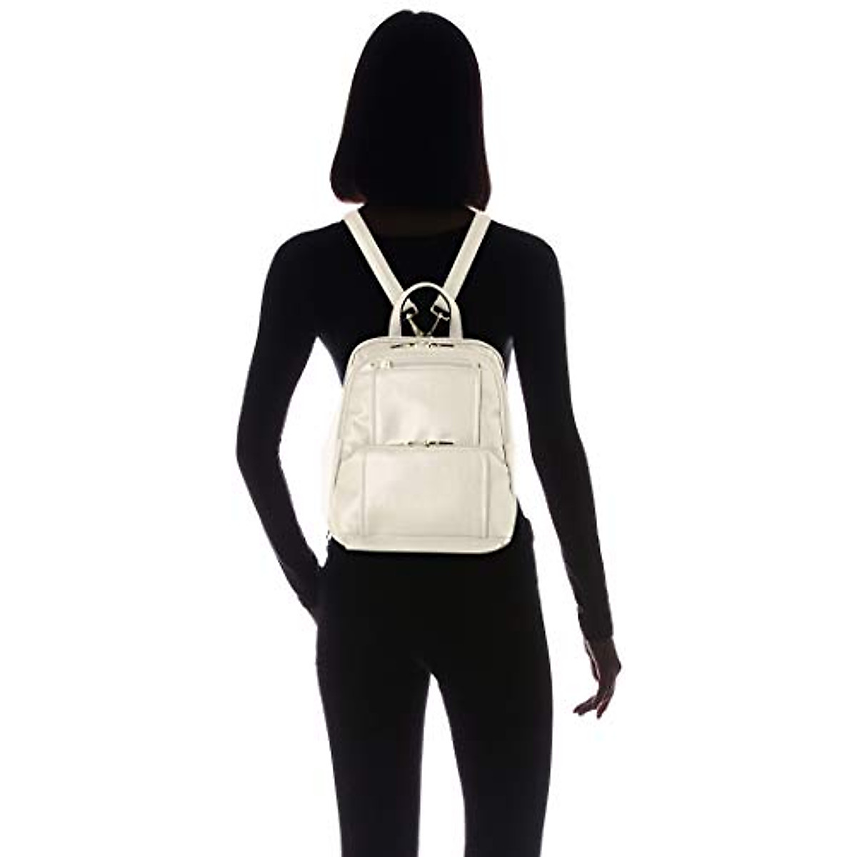 luxs(ルクス) Lux x18173p-00s Shrunken Leather Backpack, Ivory