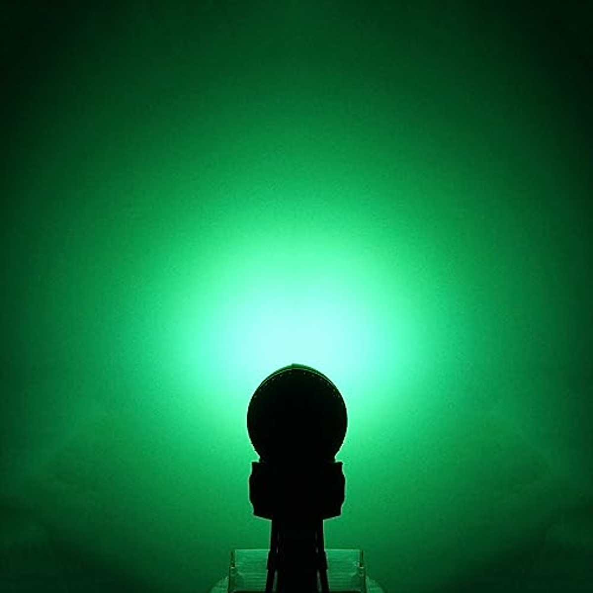 Green Led Pods, 4.5 inch Round Light Bar, Waterproof 41W 4100LMS Spot Off-Road Work Driving Light for Trucks SUV ATV Boat Marine RV Tractor UTV Hunters Motorcycle 12V 24V, Fog Tail Bumper Roof Hood