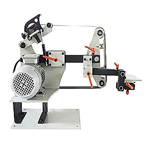 INTSUPERMAI Variable Speed 72 inch Belt Grinder Belt Sander Knife Grinder with Base and Multi-funchion Reversible Controller 220V