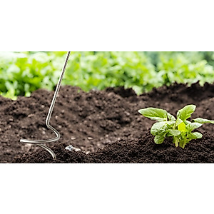 Compost Aerator/Compost Accelerator/Compost Turning Tool/Compost Turner and Mixing Tool/Compost Aerator Tool/Compost Aeration Tool for Outdoor Compost Bin