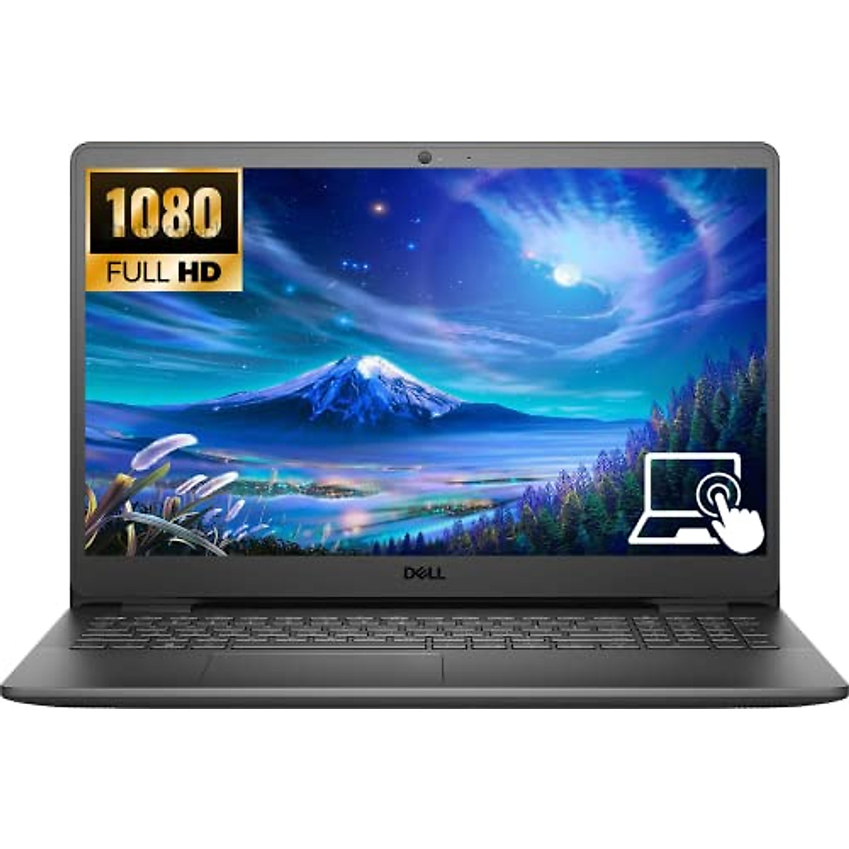 Dell Inspiron 3501 Business Laptop, 15.6''FHD Touchscreen Display, Intel Core i5-1135G7 Processor, Windows 10 Pro, 512GB SSD, 16GB RAM, HDMI, Wi-Fi, Webcam, Bluetooth, Black