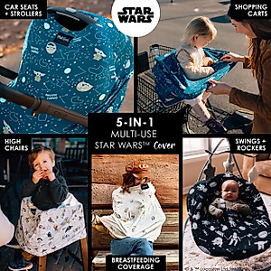 Milk Snob Original Star Wars 5-in-1 Cover, The Child, Added Privacy for Breastfeeding, Baby Car Seat, Carrier, Stroller, High Chair, Shopping Cart, Lounger Canopy - Newborn Essentials, Nursing Top