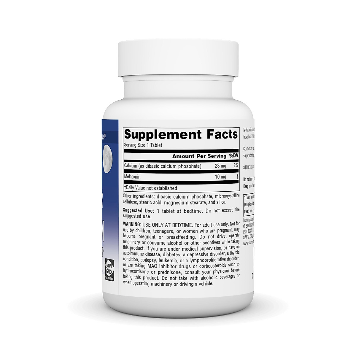 Source Naturals Sleep Science Melatonin* - 10 mg - 240 Tablets