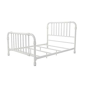 Little Seeds Monarch Hill Wren Metal Bed Full, White