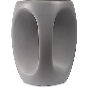 Pavilion Gift Company Good Morning Sexy Beast-16 Oz Stoneware Huggable Coffee Cup Mug, 16oz, Grey