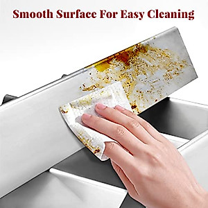 GasSaf L15.3 Flavorizer Bar Replacement for Weber 7636, Spirit 300 310 320 E310 E320 Series,Weber 46510001, 47513101 Gas Grill Front Controls (L15.3 x W2.6X T2.5inch)(5-Pcs)