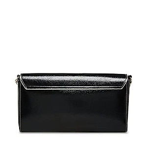 Betsey Johnson Play It Again, Betsey Crossbody, Black/White