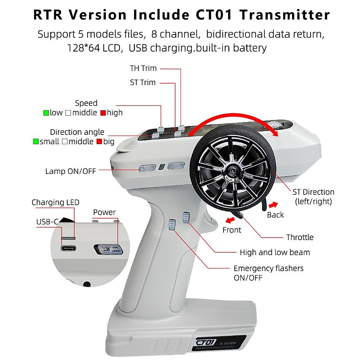 SoloGood LDARC RC Car X43 1:43 Scale RC Racing Car 1/43 4WD Mini Climbing Vehicle Car RTR 2.4G Mini RC Car for Adult RC Car hobbyist(Lemon Yellow)
