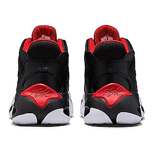 Men's Jordan Max Aura 4 Shoes Black/Gym Red/White (DN3687 061) (us_Footwear_Size_System, Adult, Men, Numeric, Medium, Numeric_9)