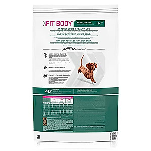 Eukanuba Fit Body Weight Control Small Breed Dry Dog Food, 4 lb