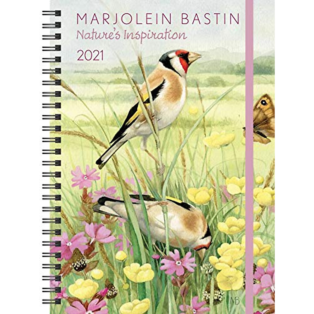 Marjolein Bastin Nature's Inspiration 2021 Monthly/Weekly Planner Calendar