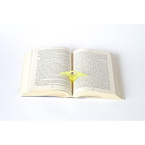 Thumb Thing Book Page Holder and Bookmark Small (Set of 3-Assorted Colors) - Literary Gifts, Book Gadget, Gift for Readers, Reading Accessories & Bookworm Book Accessory