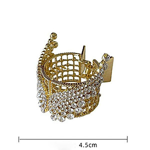 Hair Claw Hair Clip Hair Grip Angel Wings Rhinestones Small Shark Clip Hairpin High Ponytail Fixed Artifact Hair Accessories(pearl)