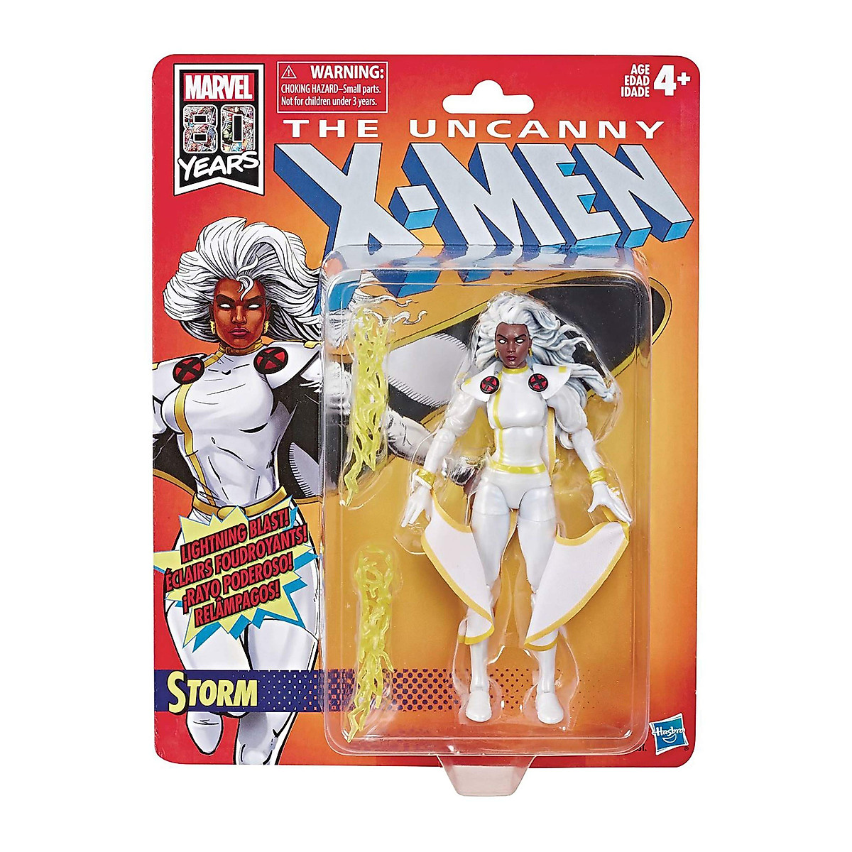 Marvel Retro 6"-Scale Fan Figure Collection Storm (X-Men) Action Figure Toy – Super Hero Collectible Series