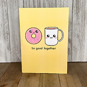 Funny Valentines Day Card For Him | Pop Up Cards Of Cute Donut Inside 3D Coffee Cup Valentine Day Cards | Anniversary Cards For Husband From Wife | Naughty Birthday Card For Boyfriend, Bf, Men