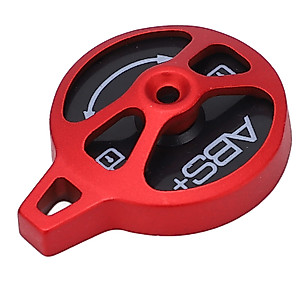 VBESTLIFE Bike Fork Lock Cover Aluminium Alloy Wear-Resistant Fork Speed Lock Cover for Mountain Road Bikes and Spare Parts