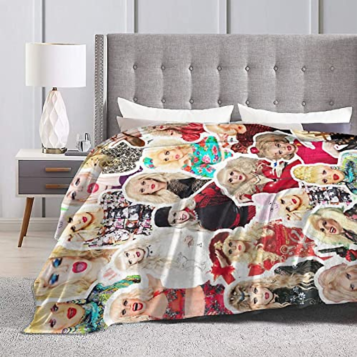 Blankets Katya Zamolodchikova Soft and Comfortable Warm Fleece Throw Blankets Yoga Blankets Beach Blanket Picnic Blankets for Sofa Bed Camping Travel