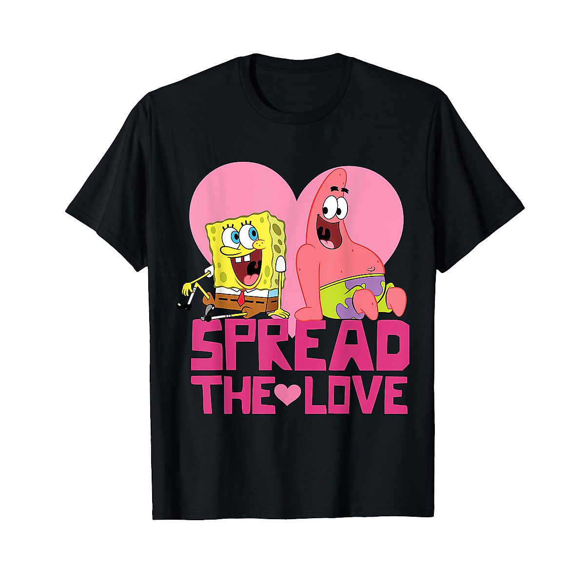 Spongebob And Patrick Spread The Love T-Shirt