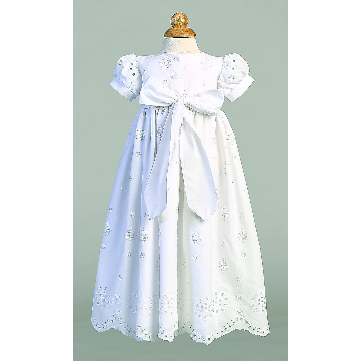 Baby Girl Baptism Dress Christening for Baby Girl White Baptismal Gown Vestido de Bautizo para Niña Bebe 3 Months